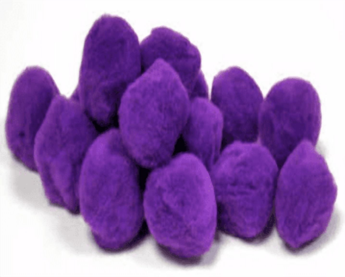 Purple 3/4" Pom Pom - Walmart.com