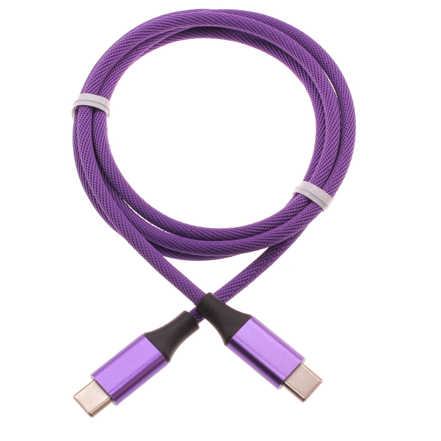 Purple 3ft PD Cable Type-C to USB-C for Samsung Galaxy A06/A16 5G/A26 ...