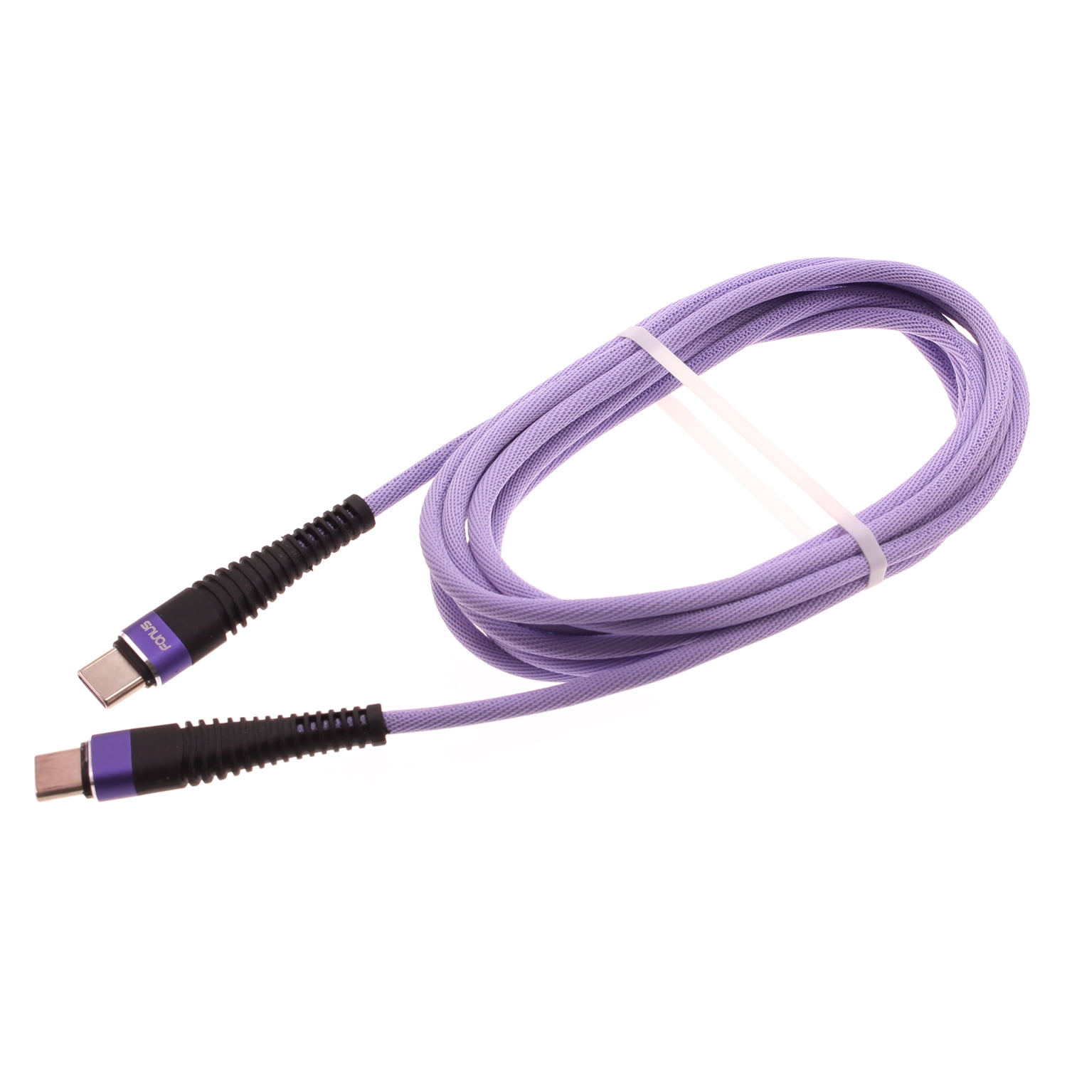 Purple 6ft PD Cable Type-C to USB-C for Samsung Galaxy A06/A16 5G/A26 ...