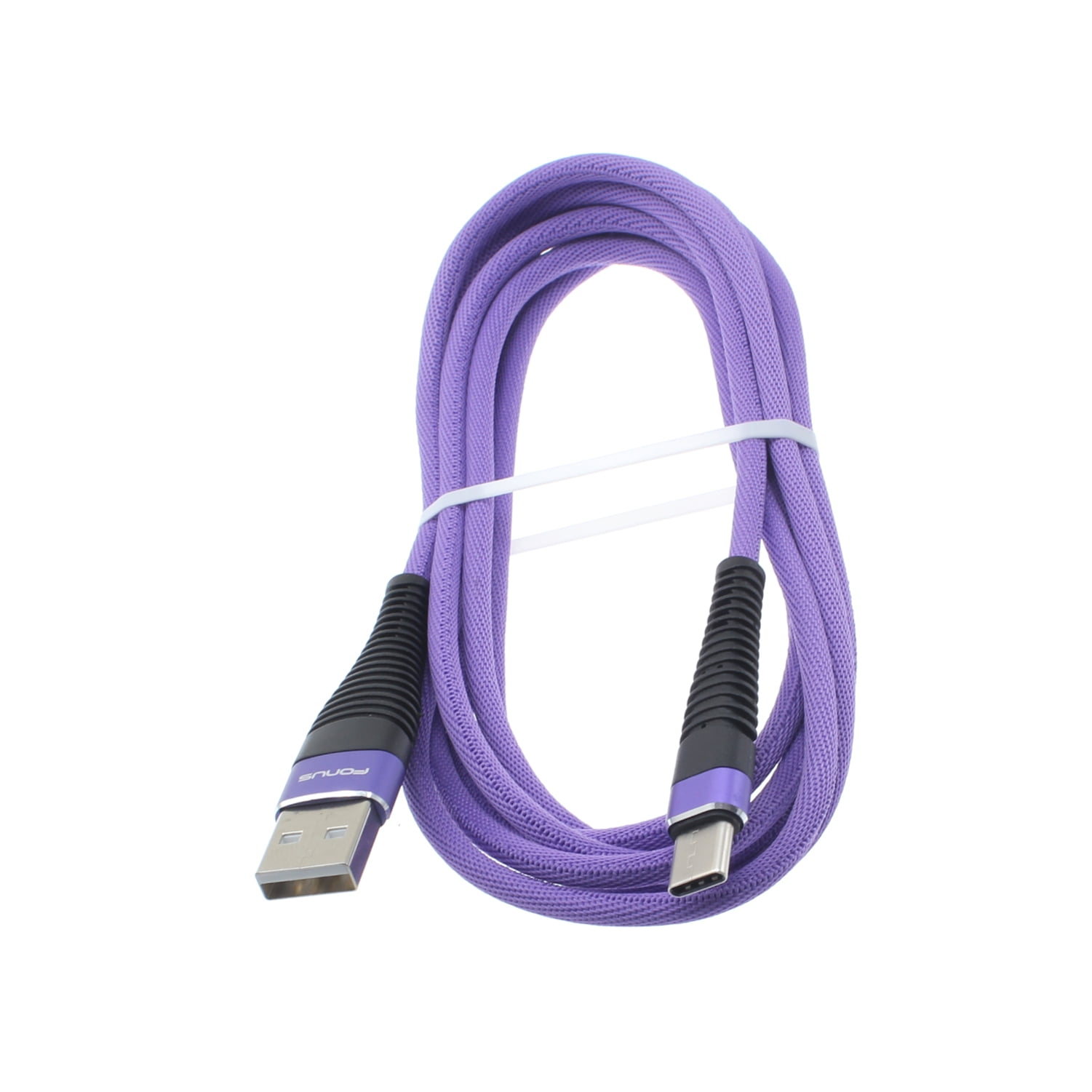 Purple 6ft USB Cable for HMD Vibe/Skyline - Type-C Charger Cord Power ...