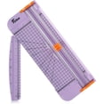 Purple A4 Paper Cutter, 12 Inch Titanium Straight Paper Trimmer with ...