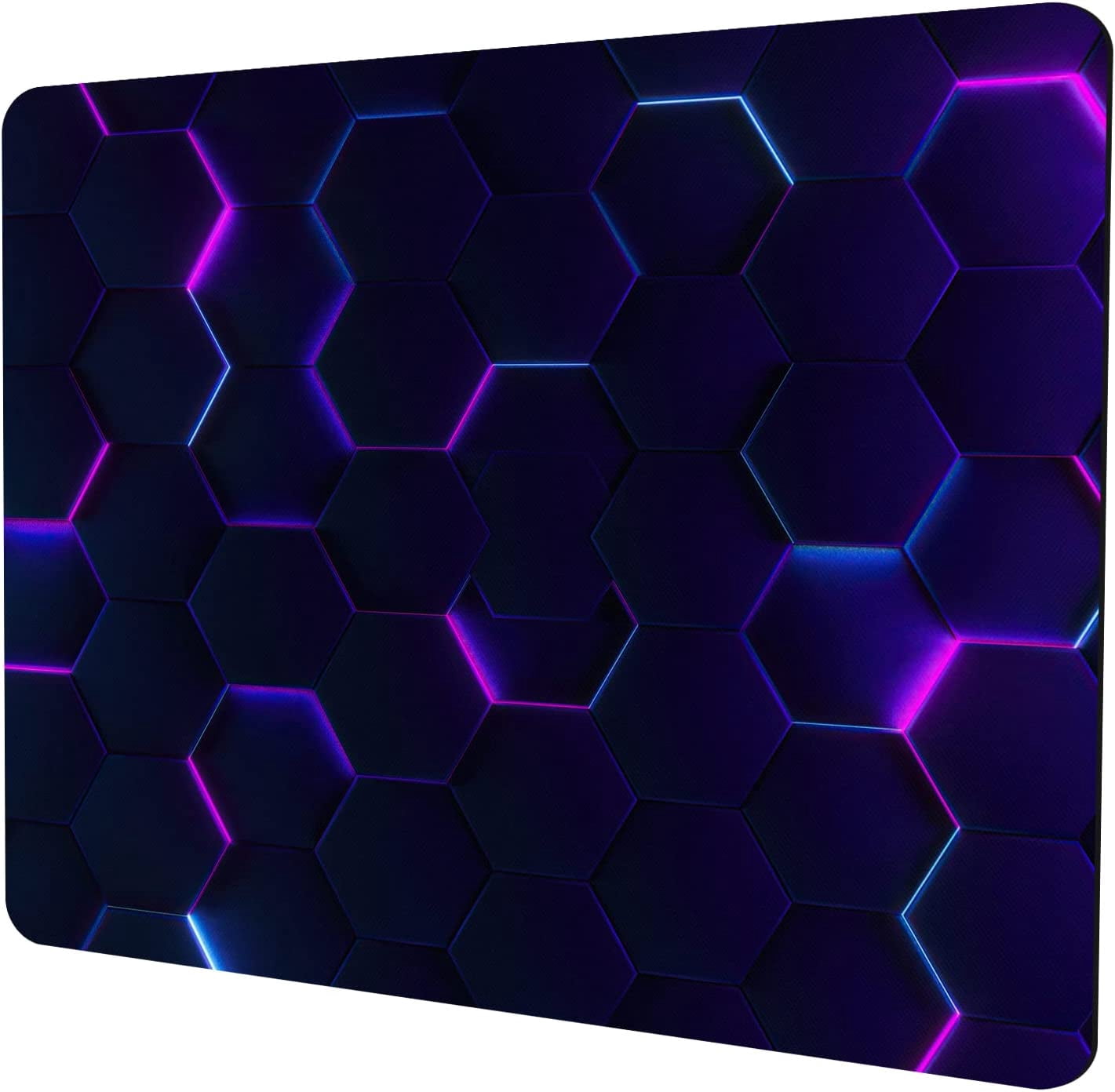 Purple Abstract Art Mouse Pad Design Computer Laptop Non-Slip Rubber ...