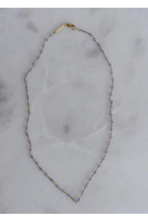 Purple Agate Necklace