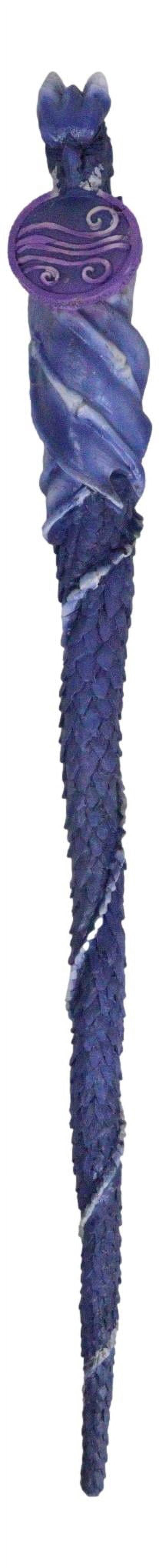 Purple Air Wind Gust Drake Elemental Dragon Fantasy Cosplay Magic Wand ...