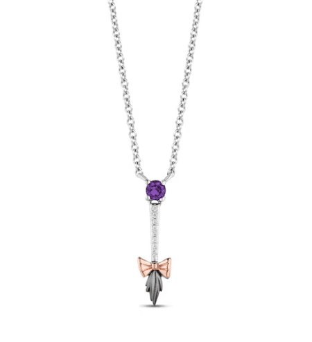 Purple Amethyst Winnie The pooh Eeyore Tail Pendant Cute Cartoon Donkey ...