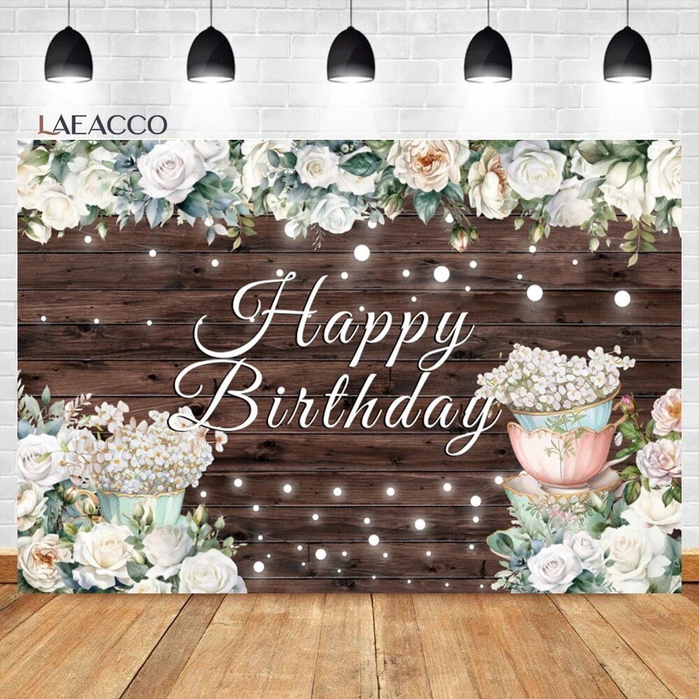 Purple And Black Birthday Backdrop Glitter Spots Balloons Dimonds Women ...