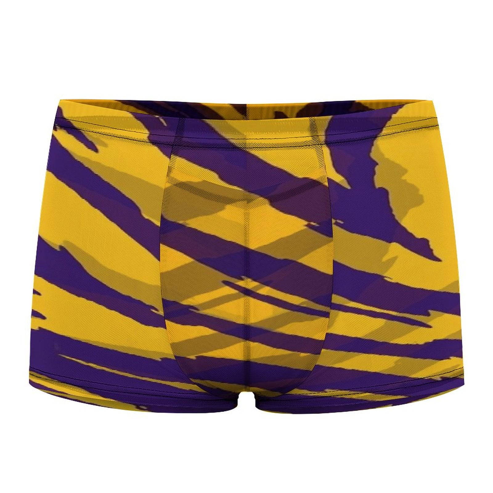 Purple And Gold Tailgate Swag - Claw Marks Men's Mesh Boxer Briefs ...
