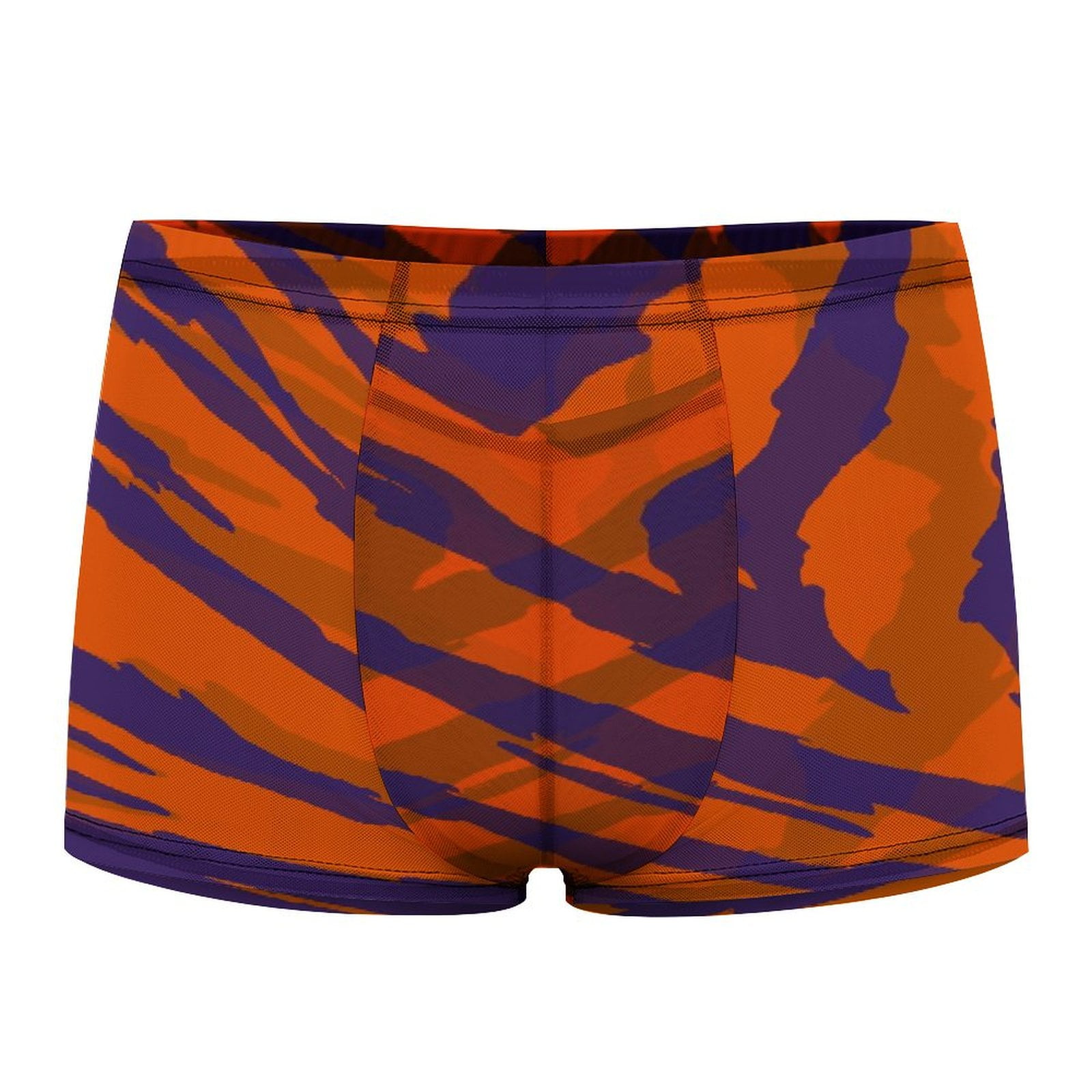 Purple And Orange Tailgate Swag Claw Marks Men's Mesh Boxer Briefs ...