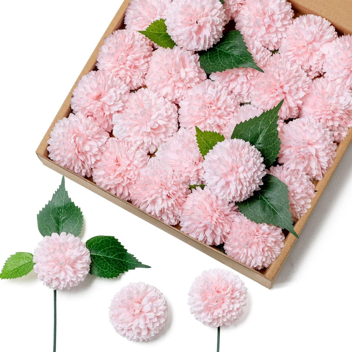 Purple Artificial Flowers Combo Cake Flowers Decorations Fake Peony ...