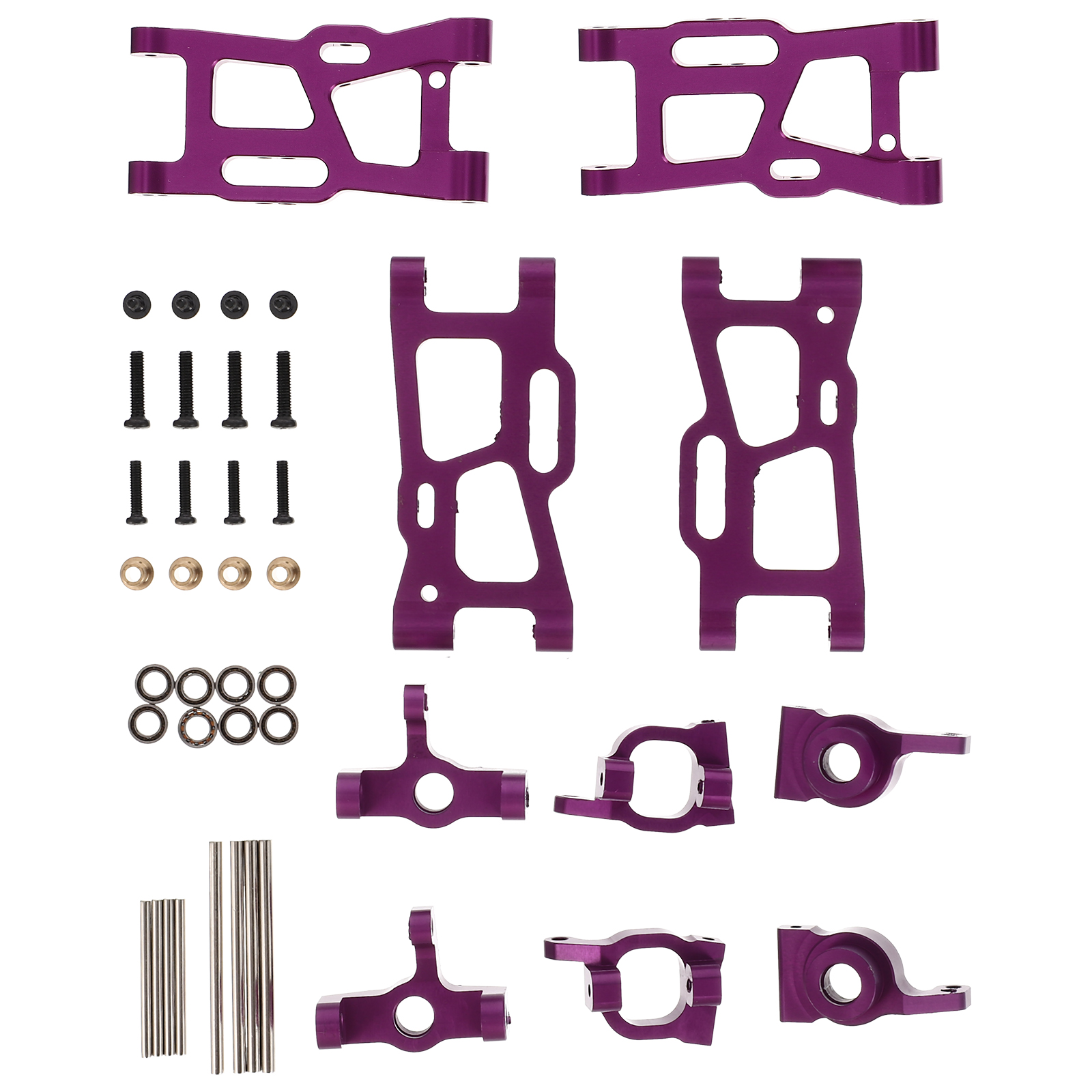 Purple Back Aluminum Control Arms Replaceable Rc Car Parts Remote Metal ...