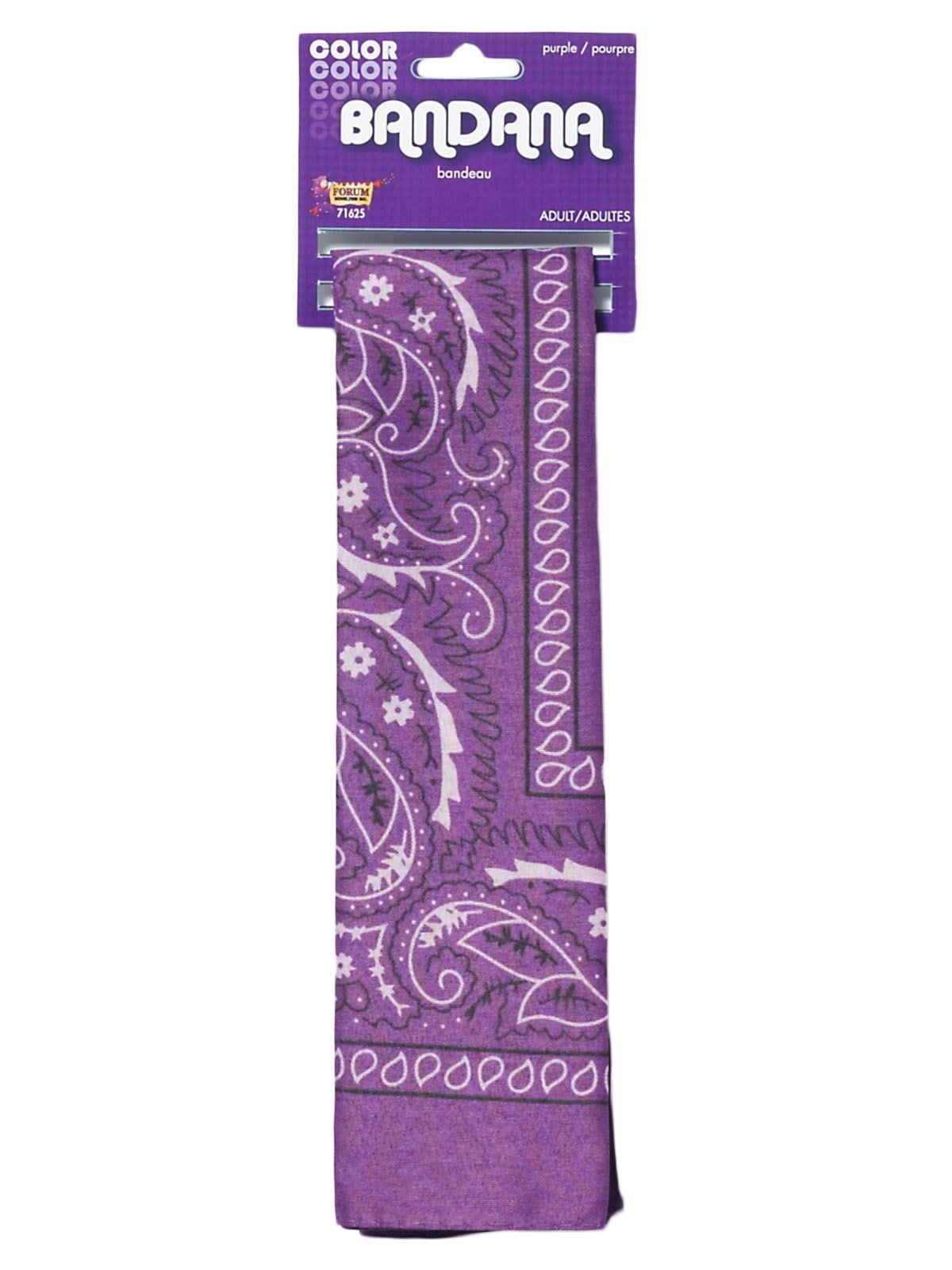 Purple Bandana Halloween Costume Accessory - Walmart.com