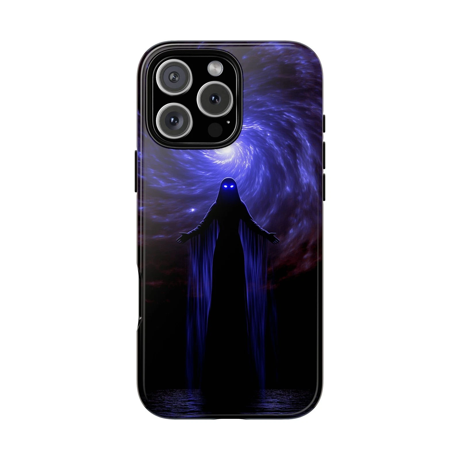 Purple Banshee Swirling Vortex Abstract Phone Case for iPhone 17 11 12 ...