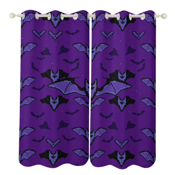 Purple Bat Curtain for Living Room Bedroom Set Design High Quality ...