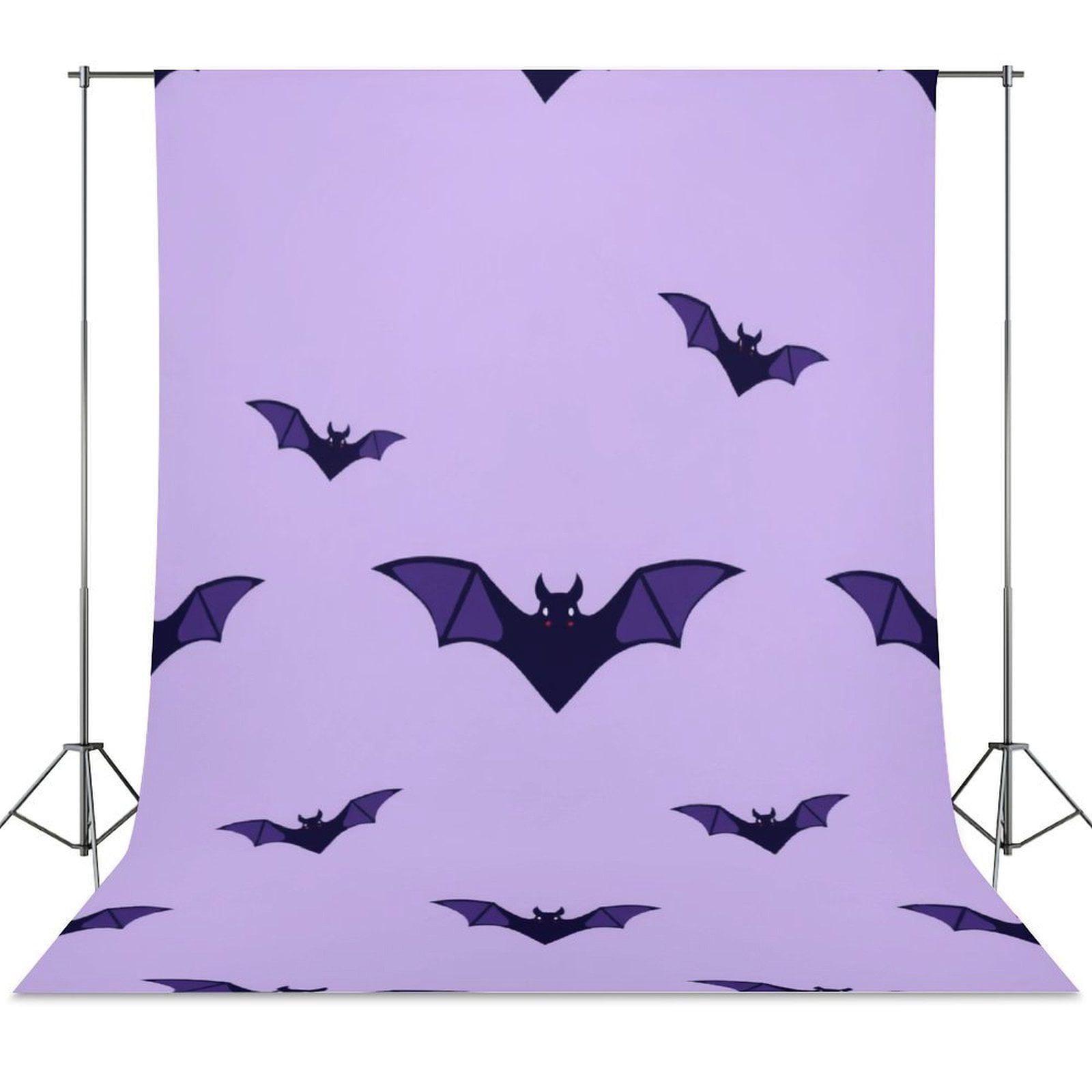 Purple Bat Decorations BackdropPortrait Photography Background ...