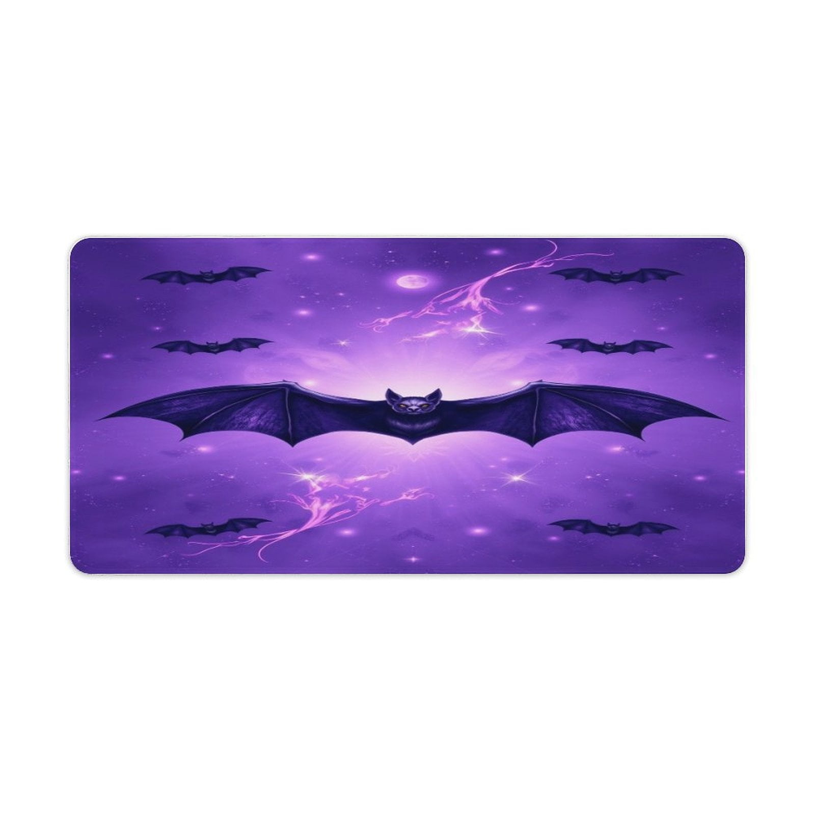 Purple Bat Mouse Pad Large Office Carpet Mouse Mats Gamer Rug Desk ...