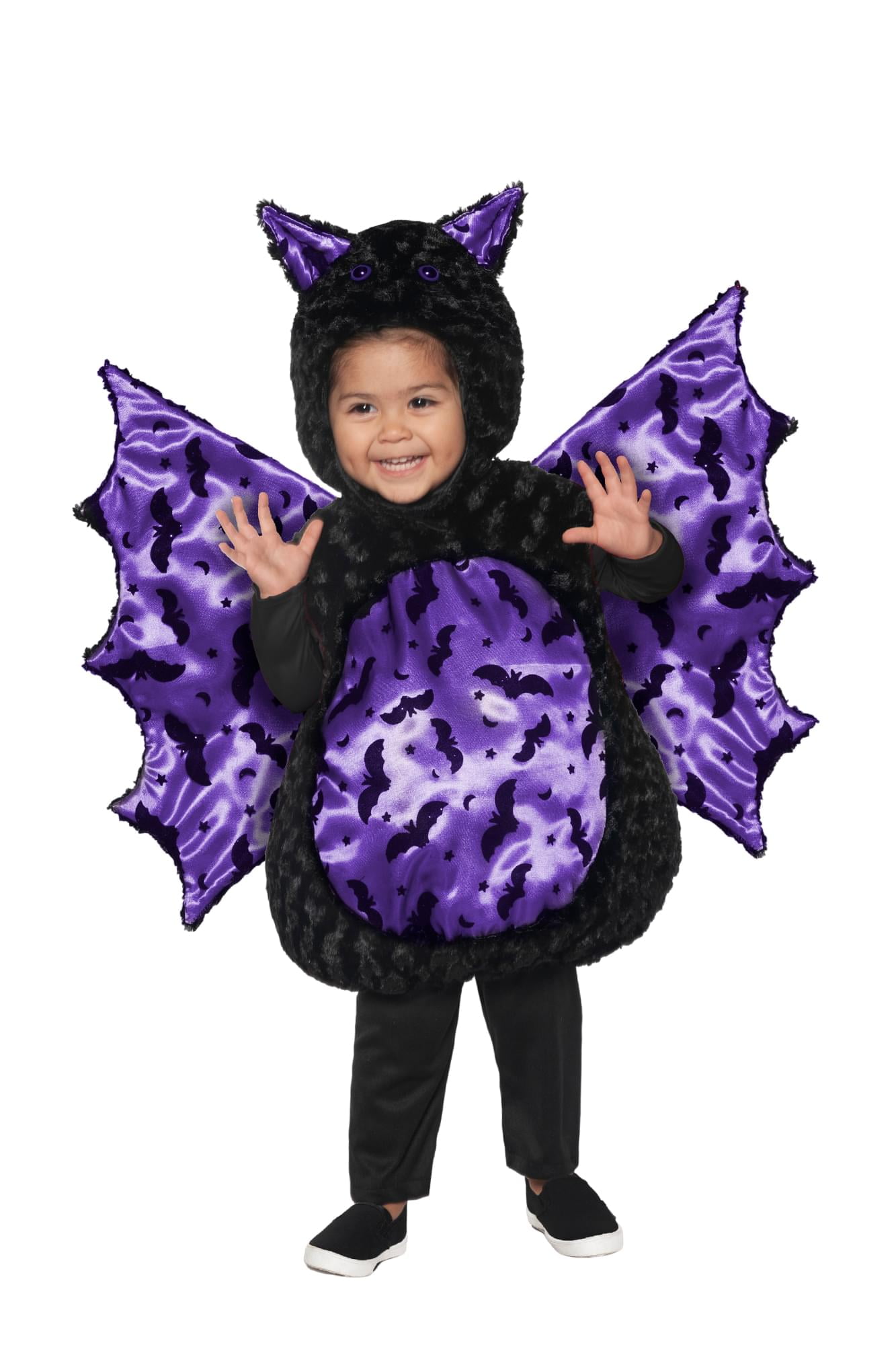 Underwraps Purple Bat Toddler Costume | Large Unisex - Walmart.com