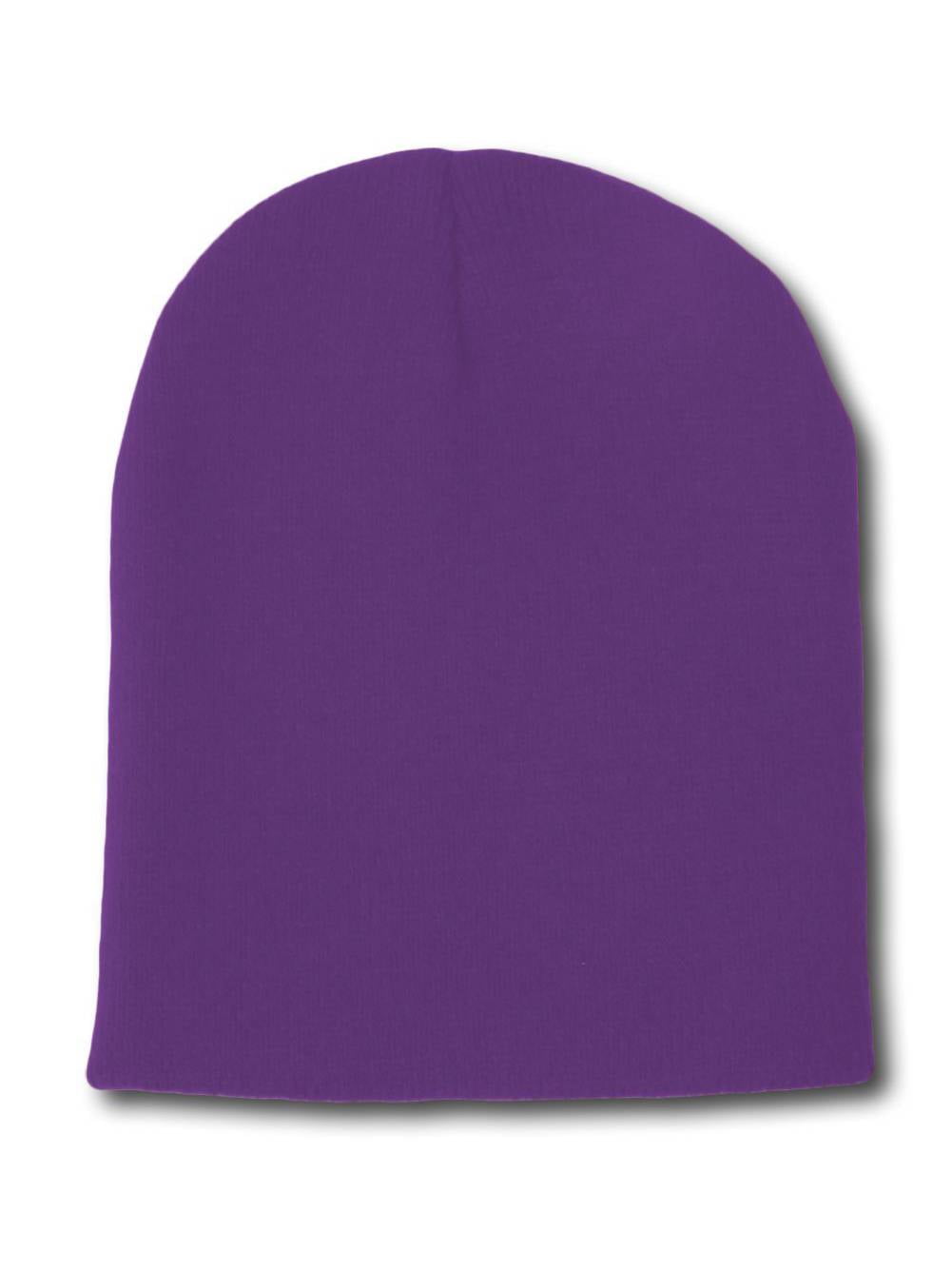 Purple Beanie - Walmart.com