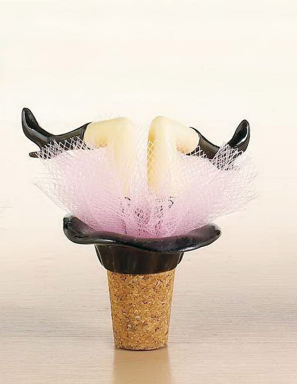 Purple & Black Wiggle Leg Wine Bottle Topper by Ganz - Walmart.com