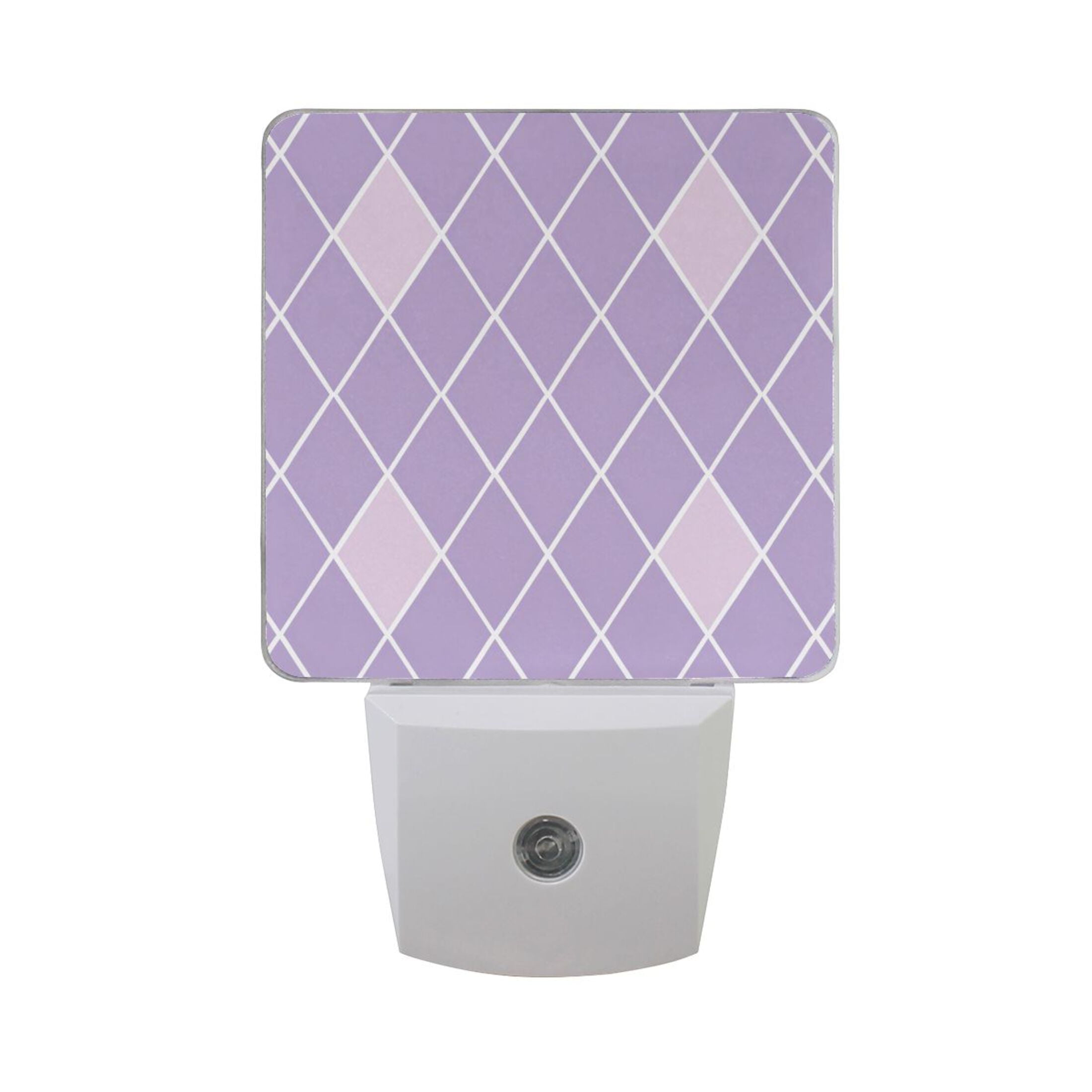 Purple Block Night Light 2 Pack LED Nightlight Plug into Wall Dusk to ...
