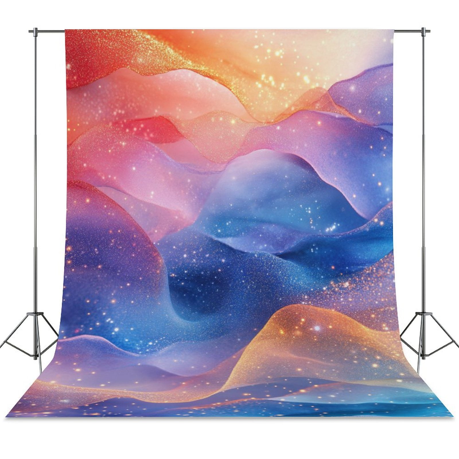 Purple Blue And Gold Wave Backdrops for Photography Kids Adult Photo ...