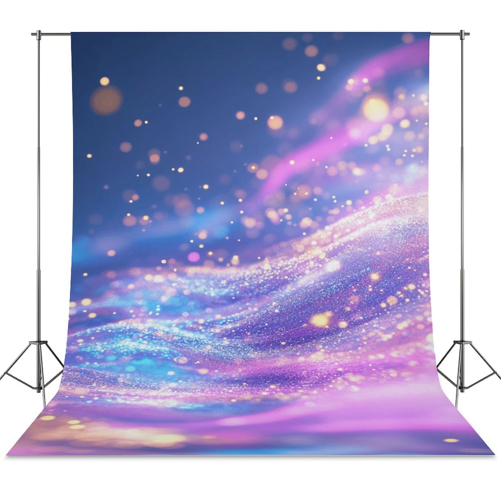 Purple Blue And Gold Wave Backdrops for Photography Kids Adult Photo ...