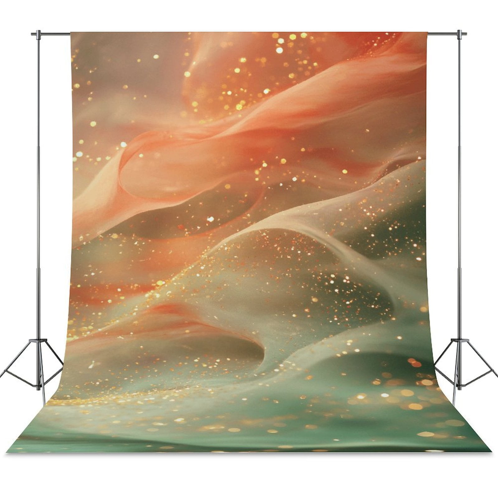 Purple Blue And Gold Wave Spring Backdrop Backdrops for Photography ...