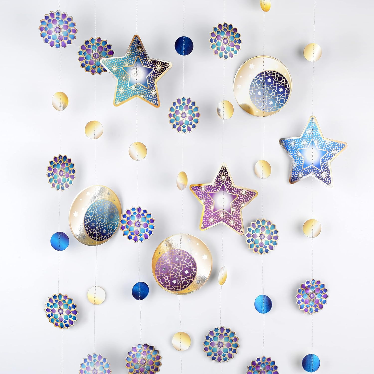 Cheerland Ramadan EID Lantern Crescent Moon Star Party Decorations ...