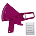 Purple Body Fat Caliper, Fitness Measurement Tool With Double Spring ...