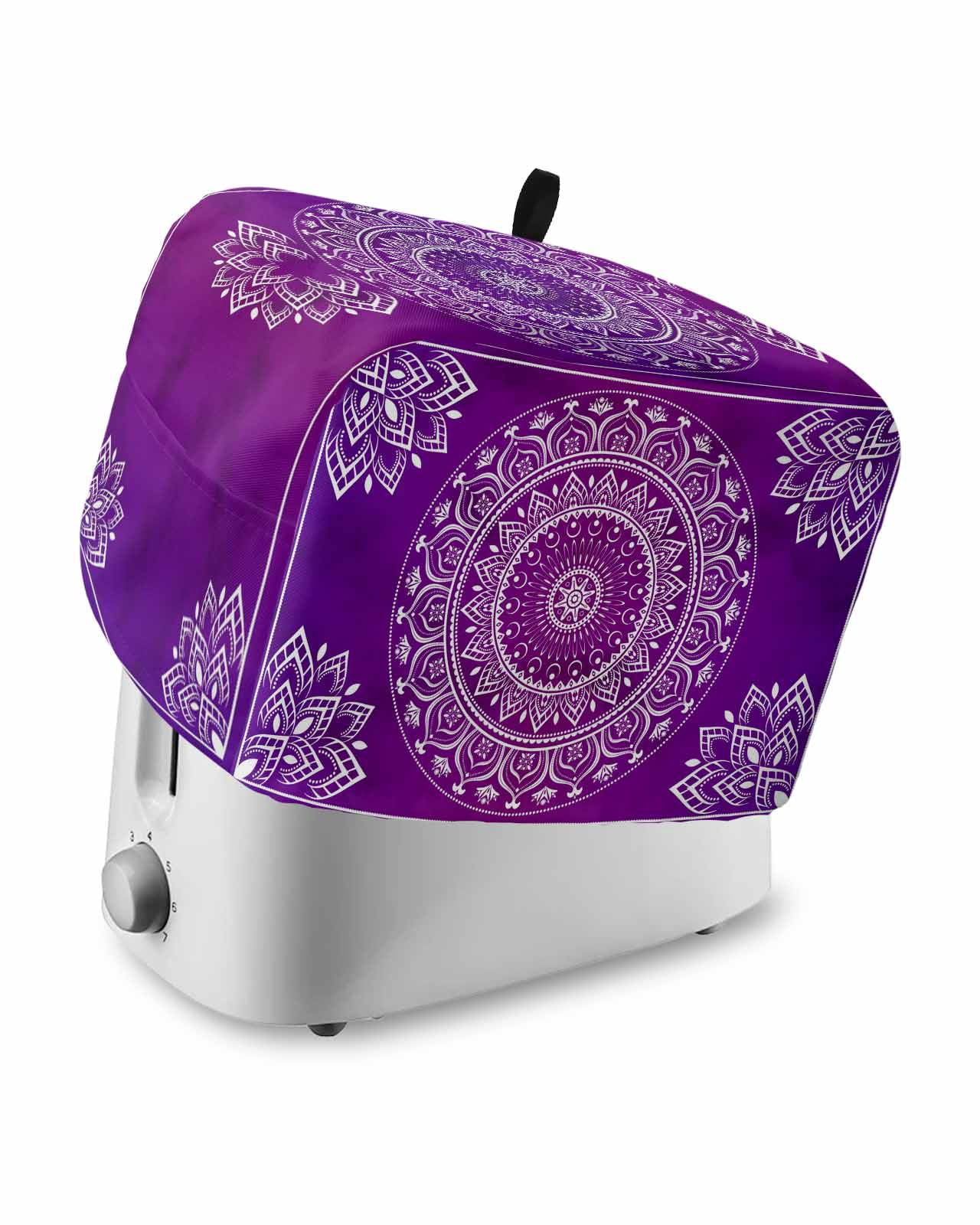 Purple Boho Small Toaster Cover 2 Slice, Kitchen Appliance Covers ...