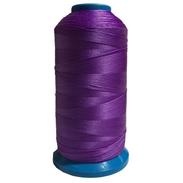 Purple Bonded Nylon Sewing Thread T70 #69 1500 Yard for Outdoor ...