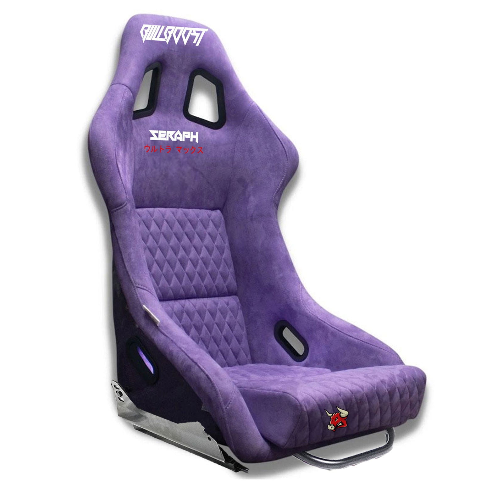 Purple Bull Boost Adjustable Racing Lowered Ultra Max Bucket Seat with ...