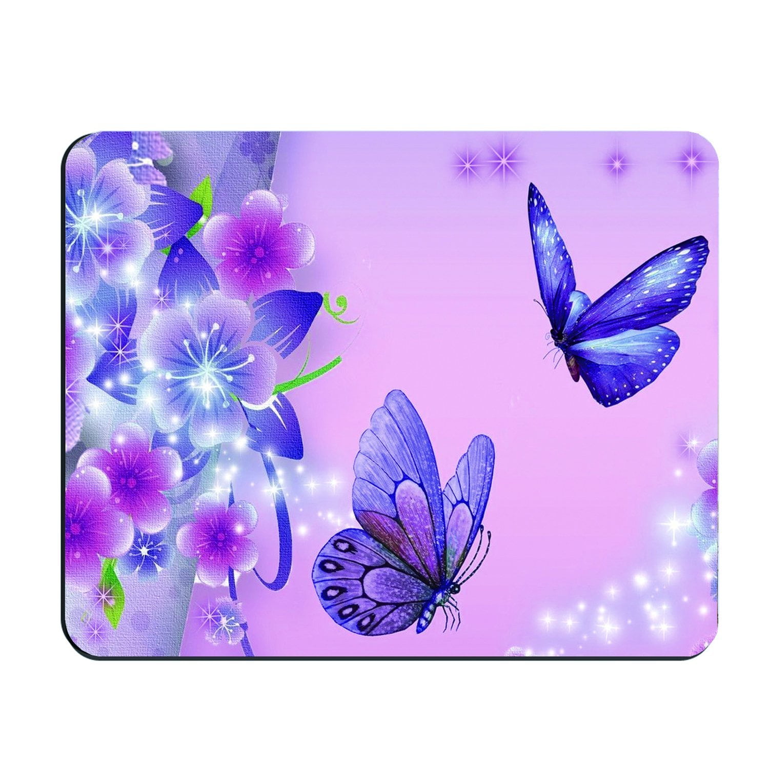 Purple Butterfly Mouse pads Gaming Mouse Pad 9.84x7.87 inches - Walmart.com