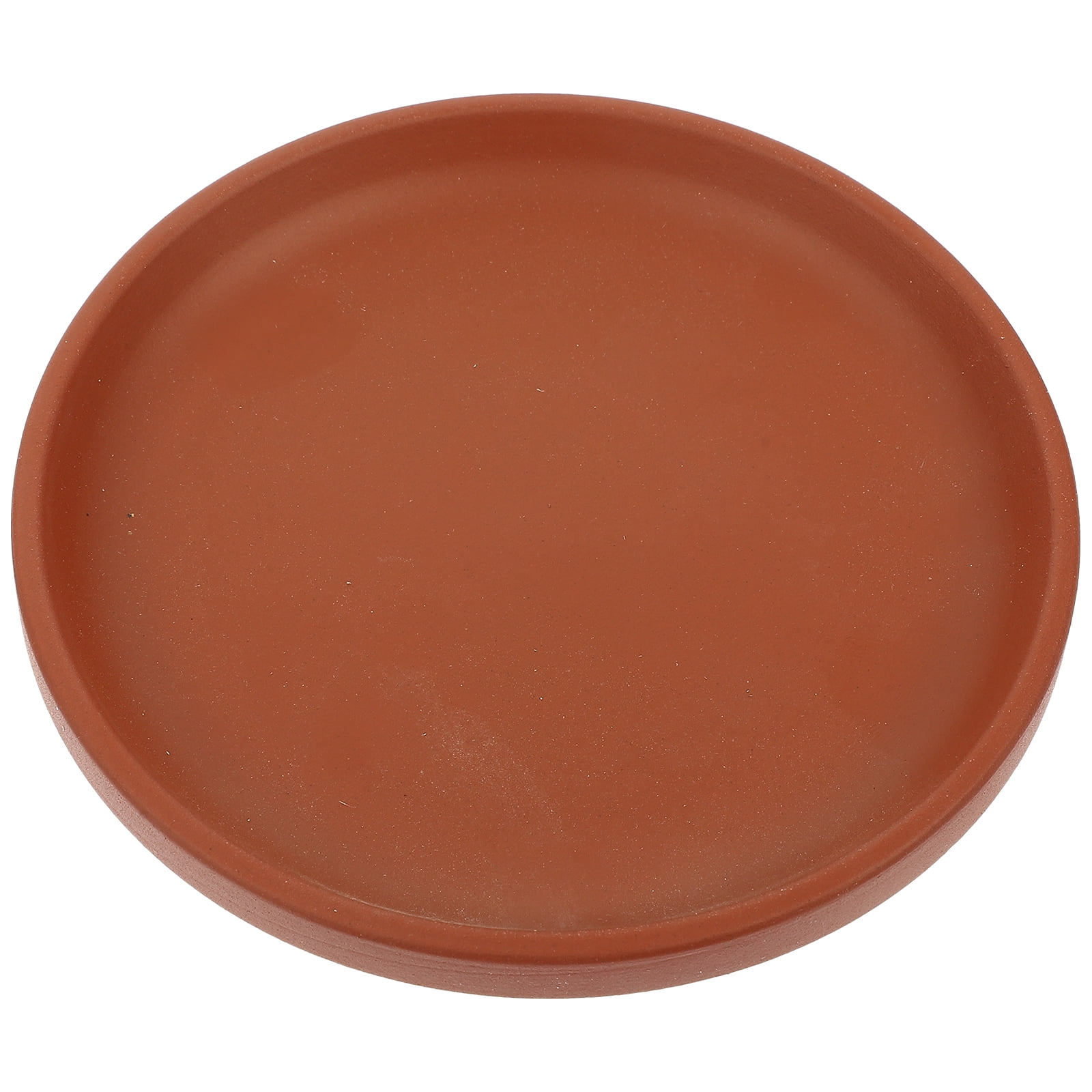 Purple Clay Flower Pot Tray Pots Cotta Saucer Plant Succulent Coasters ...