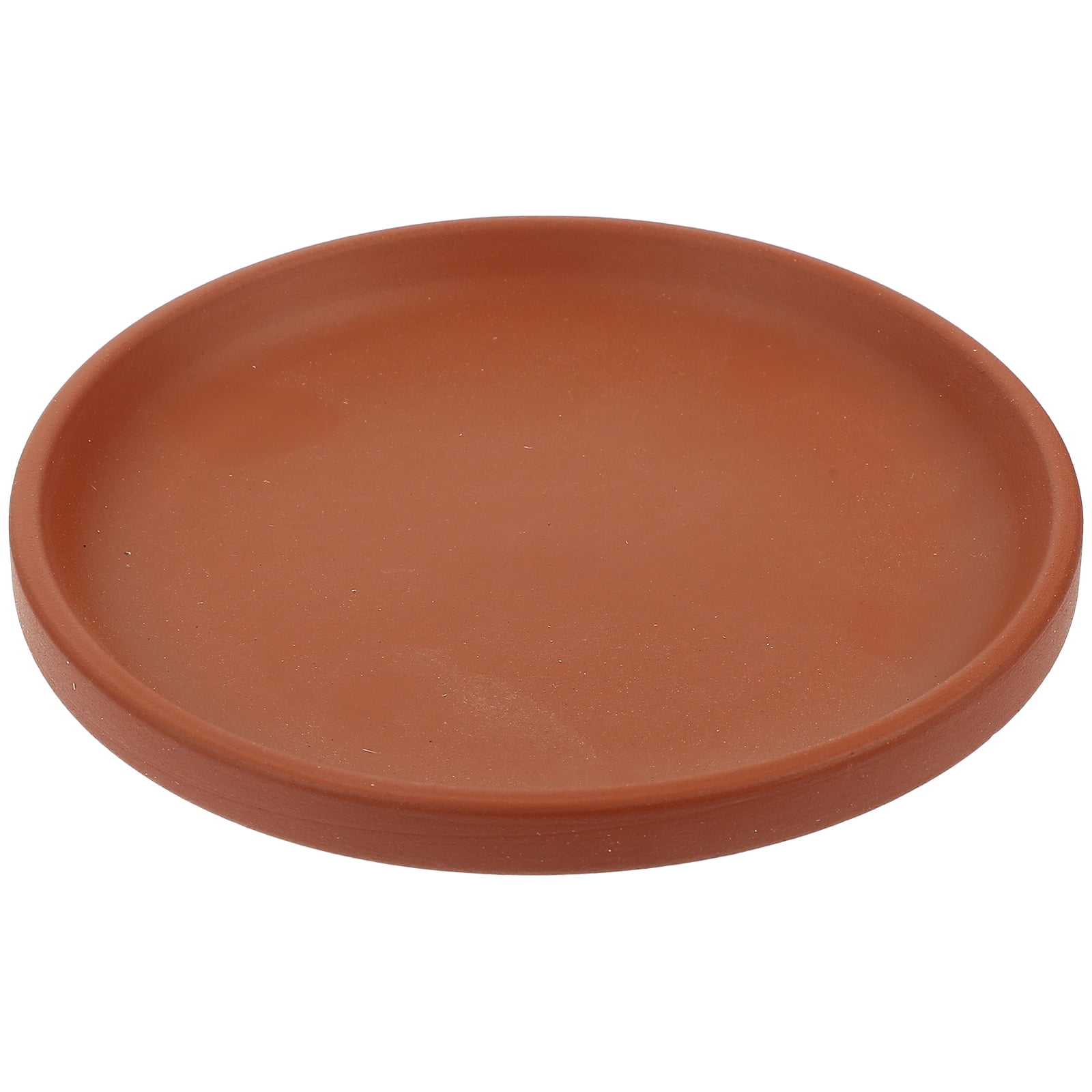 12 Inch Round Ceramic Flower Pot Tray Plant Saucer Drip Tray for Indoor ...
