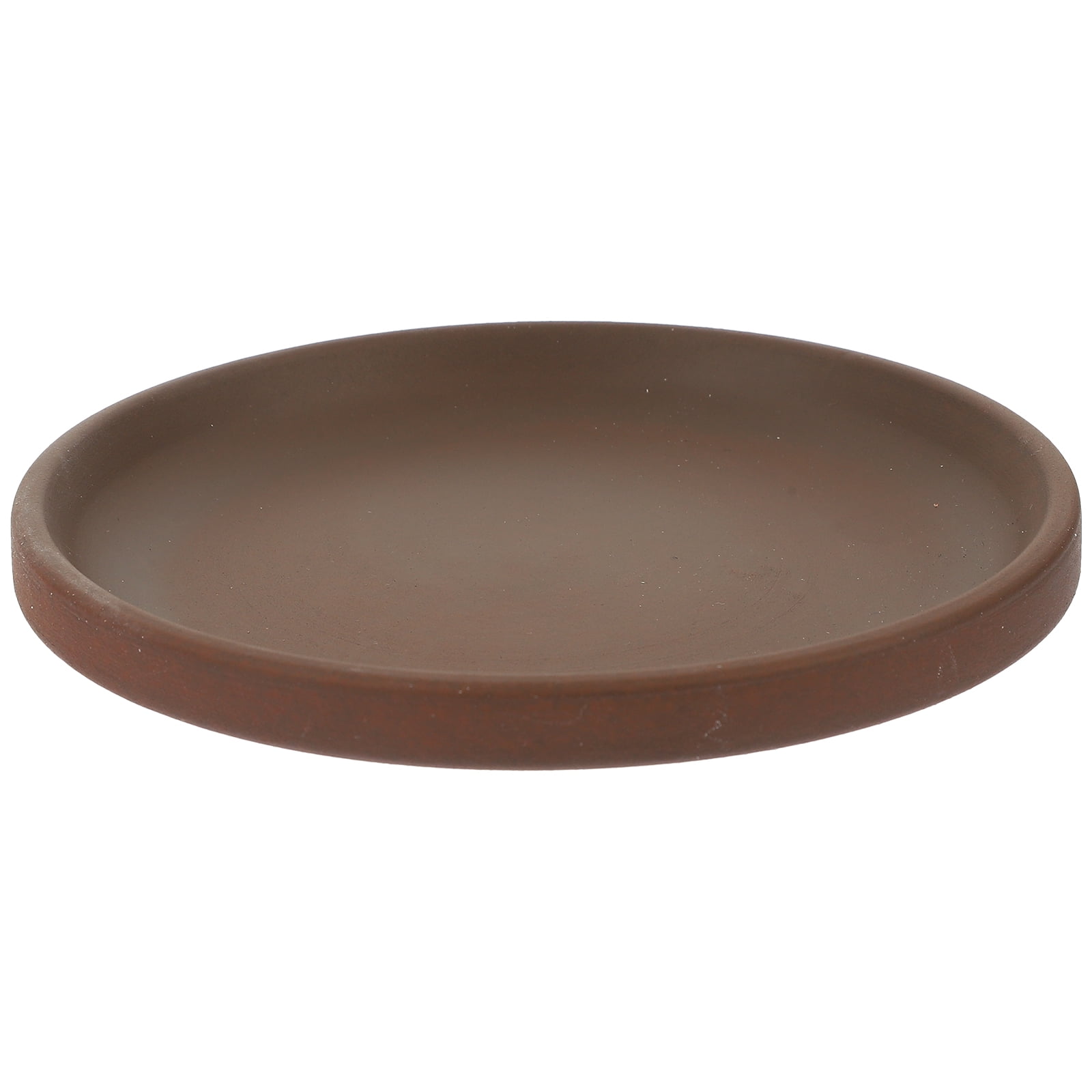 Purple Clay Flower Pot Tray Terracotta Saucer Plants Pots Decorative ...