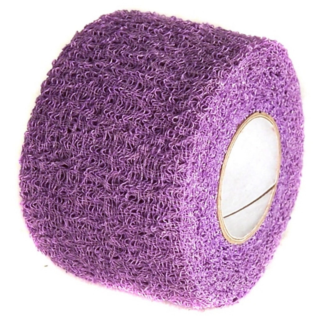 Purple Cohesive Soft Grip Tape 1-1/2" X 5 Yard Roll - Walmart.com