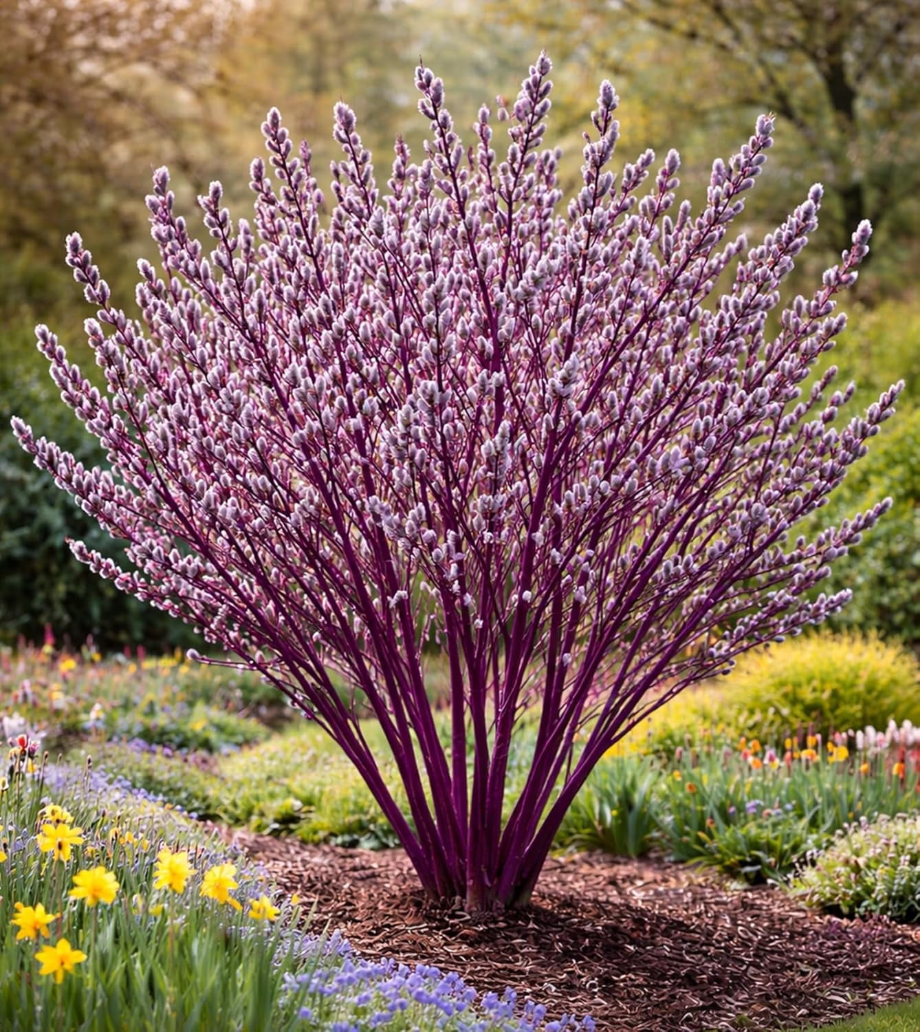 Purple Continental Willow Cuttings for Planting - Vibrant Purple Bark ...
