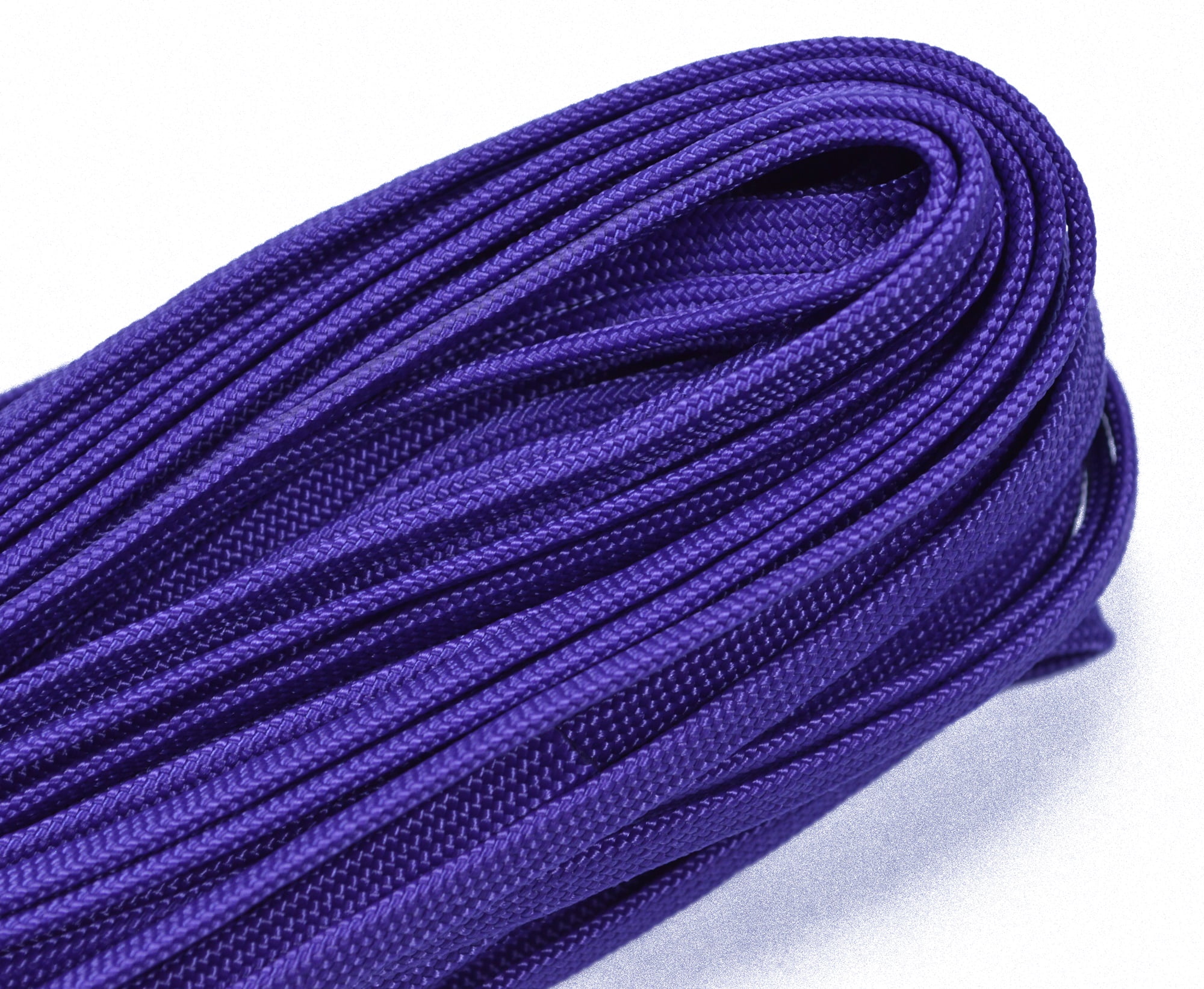 Purple Coreless / Flat 550 Paracord - 100 Foot Bundle - Walmart.com