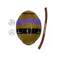 Purple Cosplay Costume Set for Kids Boys and Girls Inspired by Ninja ...