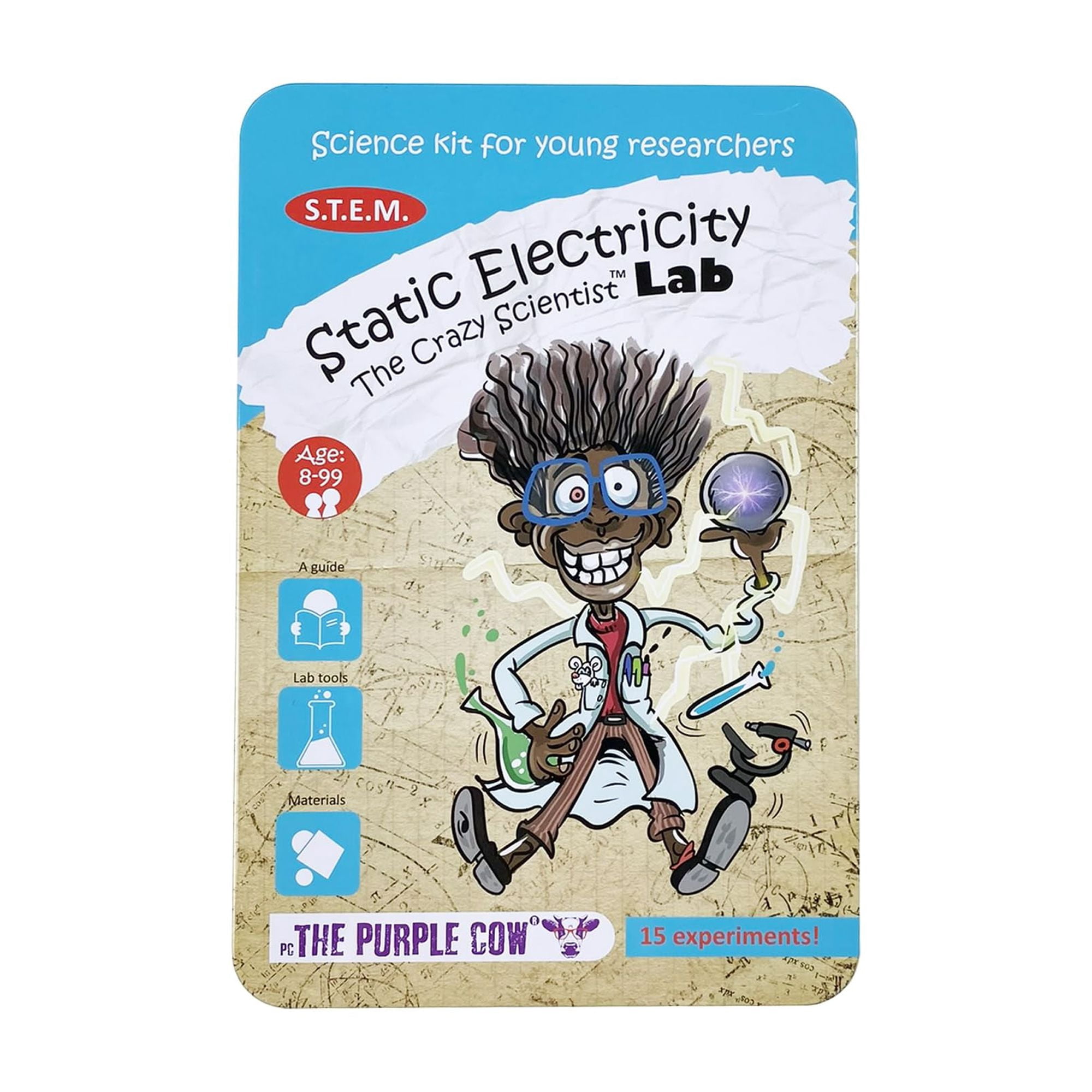 The Purple Cow Crazy STF9 Scientist Static Electricity - Science Kits ...