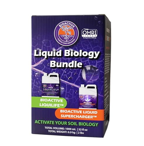 Purple Cow Organics Liquid Biology Bundle Concentrate - Indoor/Outdoor ...
