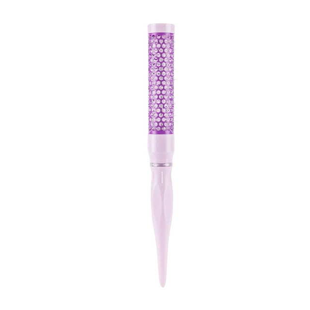 Purple Curl Brush Curl With Prongs Define Styling Brush Curl Clumping ...