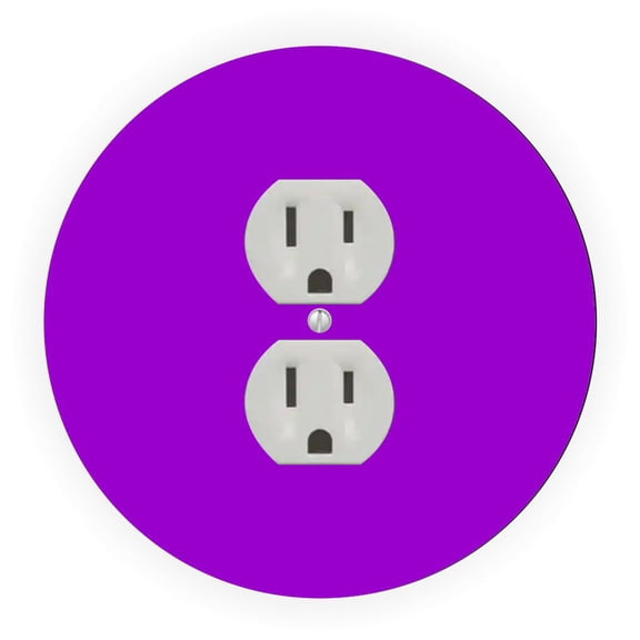 Purple Light Switch Covers