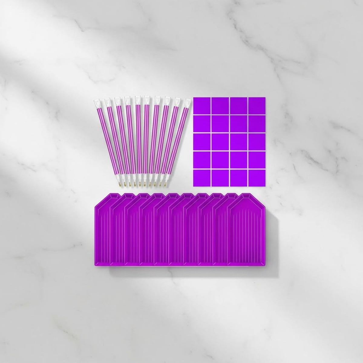 Purple Diamond Art Tools, Diamond Art Painting Accessories and Tools ...