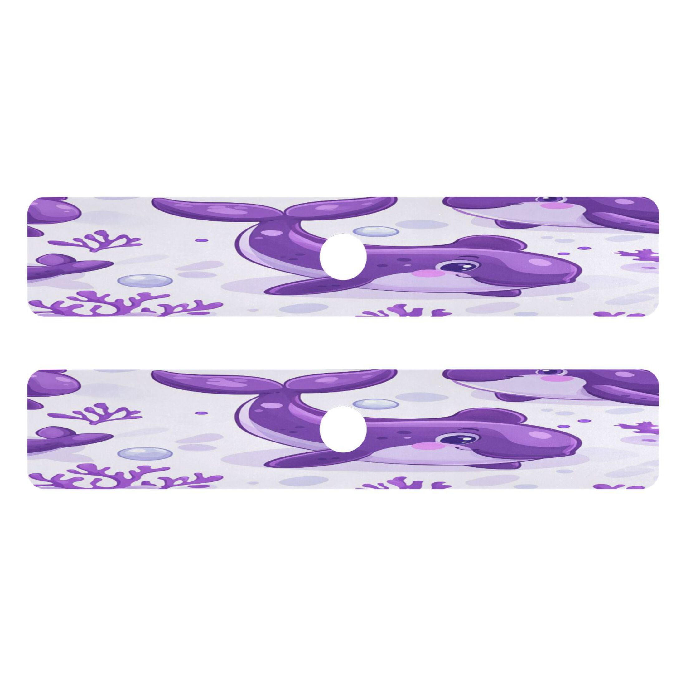 Purple Dolphin Extra Long Silicone Algae Sink Mat 30x5.4in 2 Pack ...
