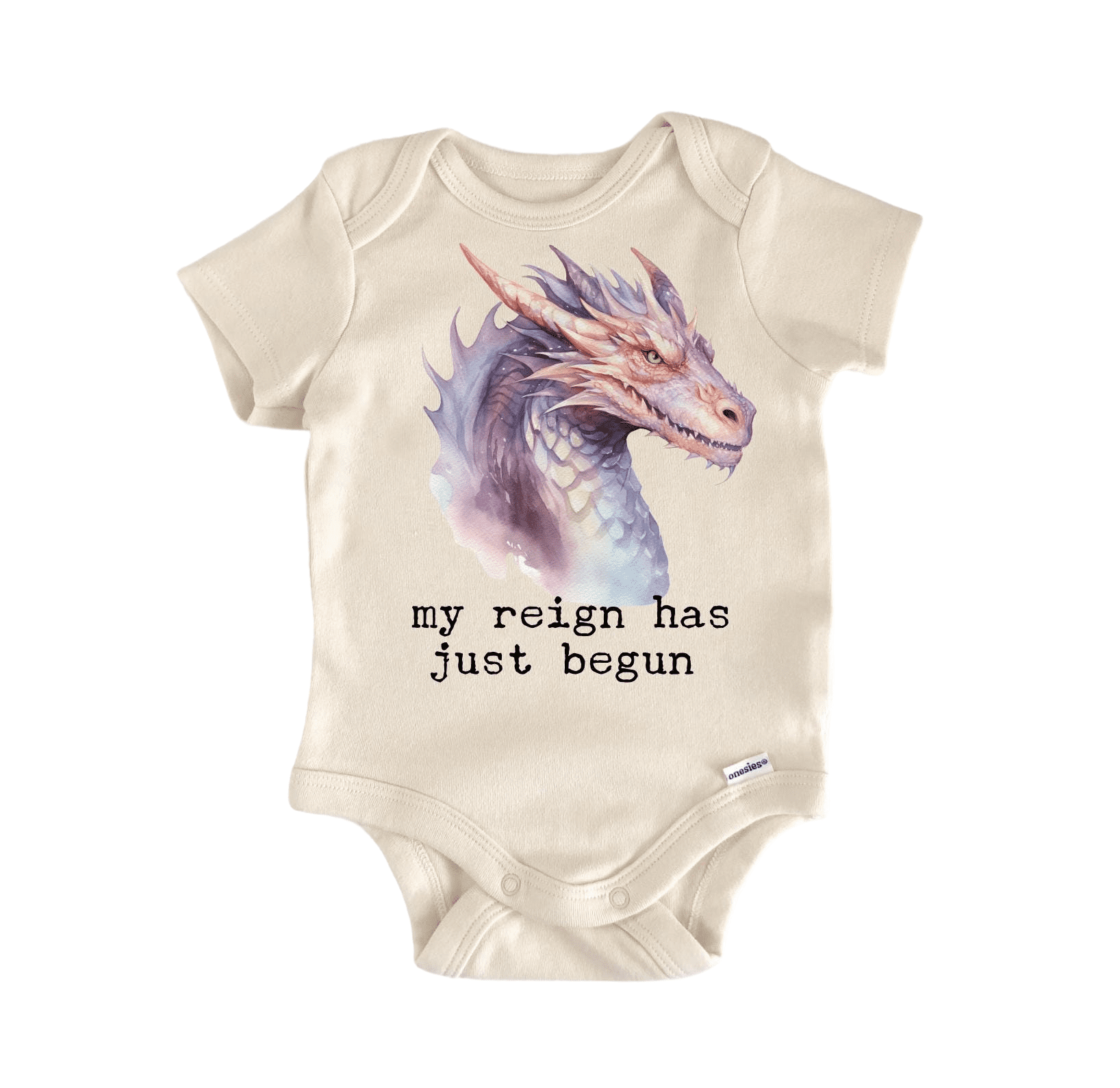 Purple Dragon Reign - Baby Boy Girl Clothes Infant Bodysuit Funny Cute ...