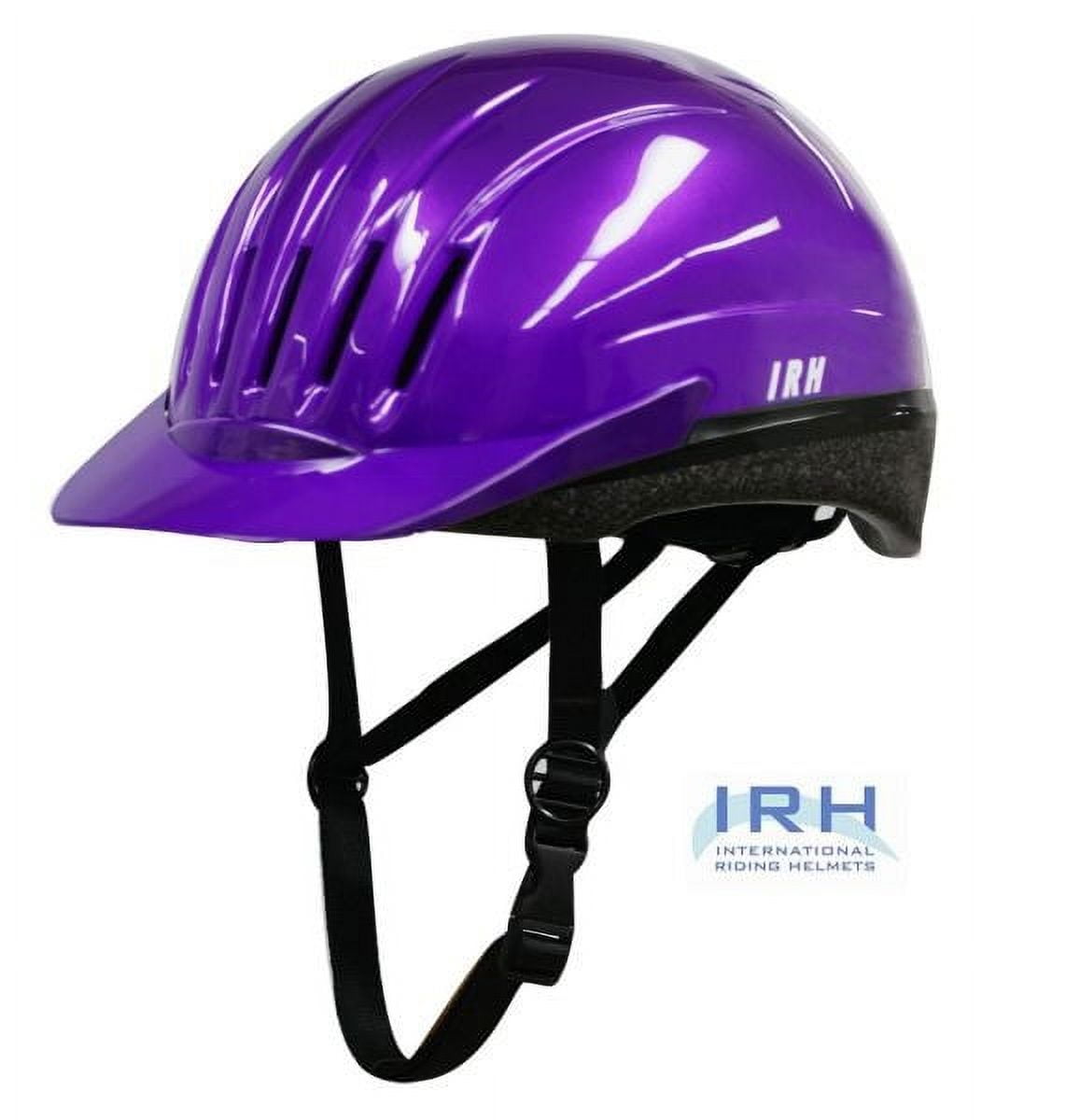 Purple EQUI-LITE Riding Helmet (Small) - Walmart Business Supplies