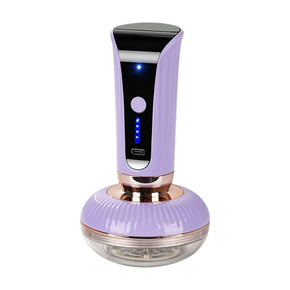 Purple Fabric Shaver And Lint Remover Rechargeable Model Sweater ...