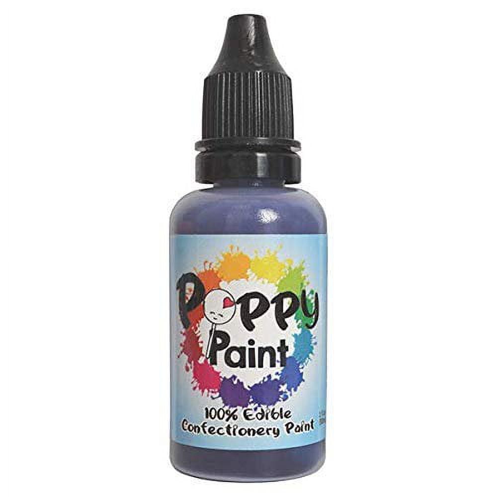 Purple Fast Drying Edible Poppy Paint for Cake Pops, Cookies ...