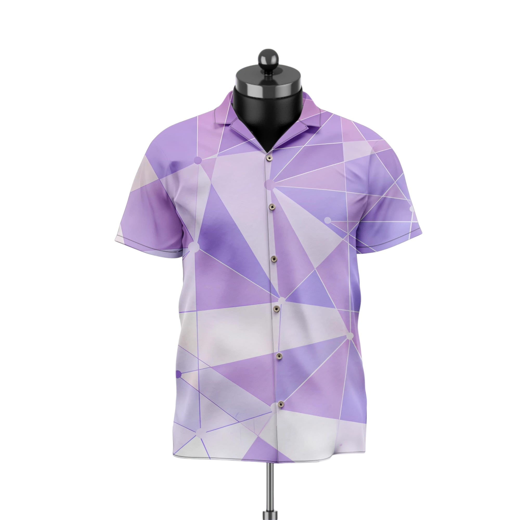 Purple Galactic Theme Park Disney Hawaiian Shirt - Walmart.com
